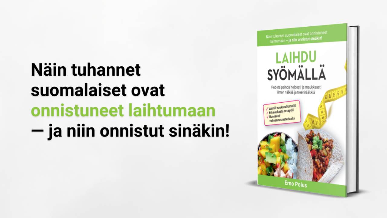 Laihdu syömällä -kirja | Erno Polus