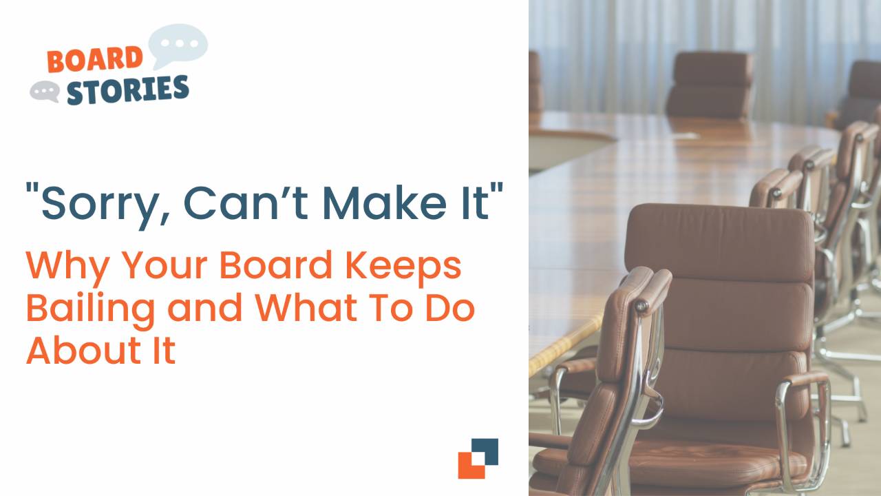How to Deal with Poor Board Attendance in Your Nonprofit