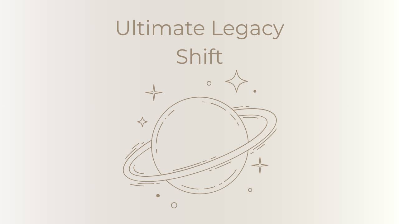 Ultimate Legacy Shift Application