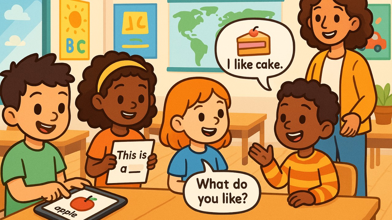 Scaffolding Speaking: From Words to Dialogue