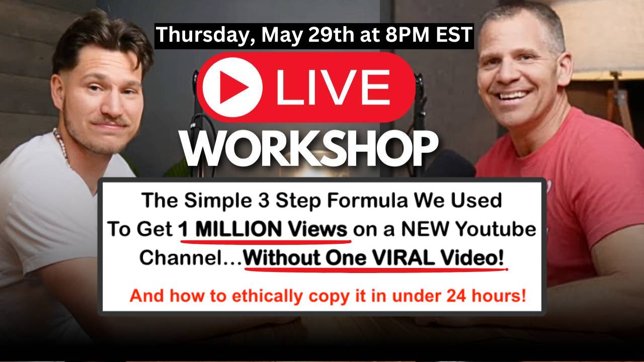 The 3 Step View Getting Formula Workshop