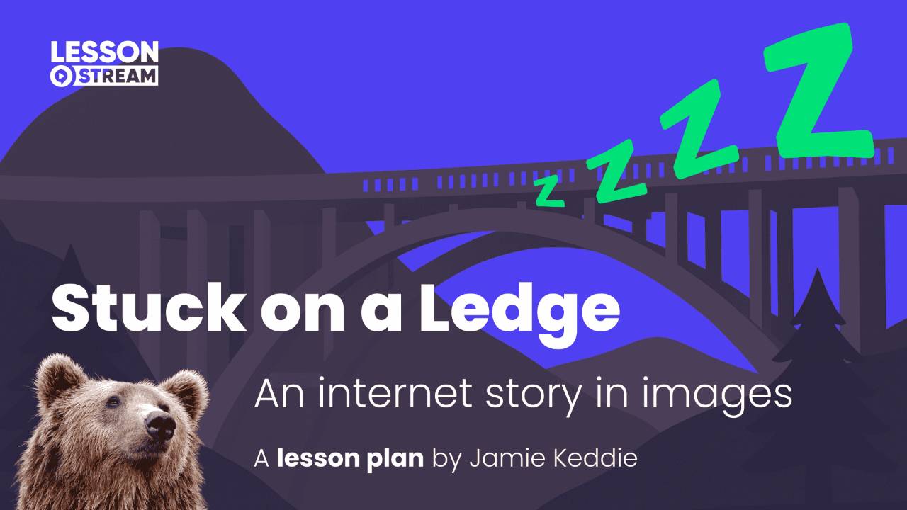 Stuck on a Ledge: an internet story in images