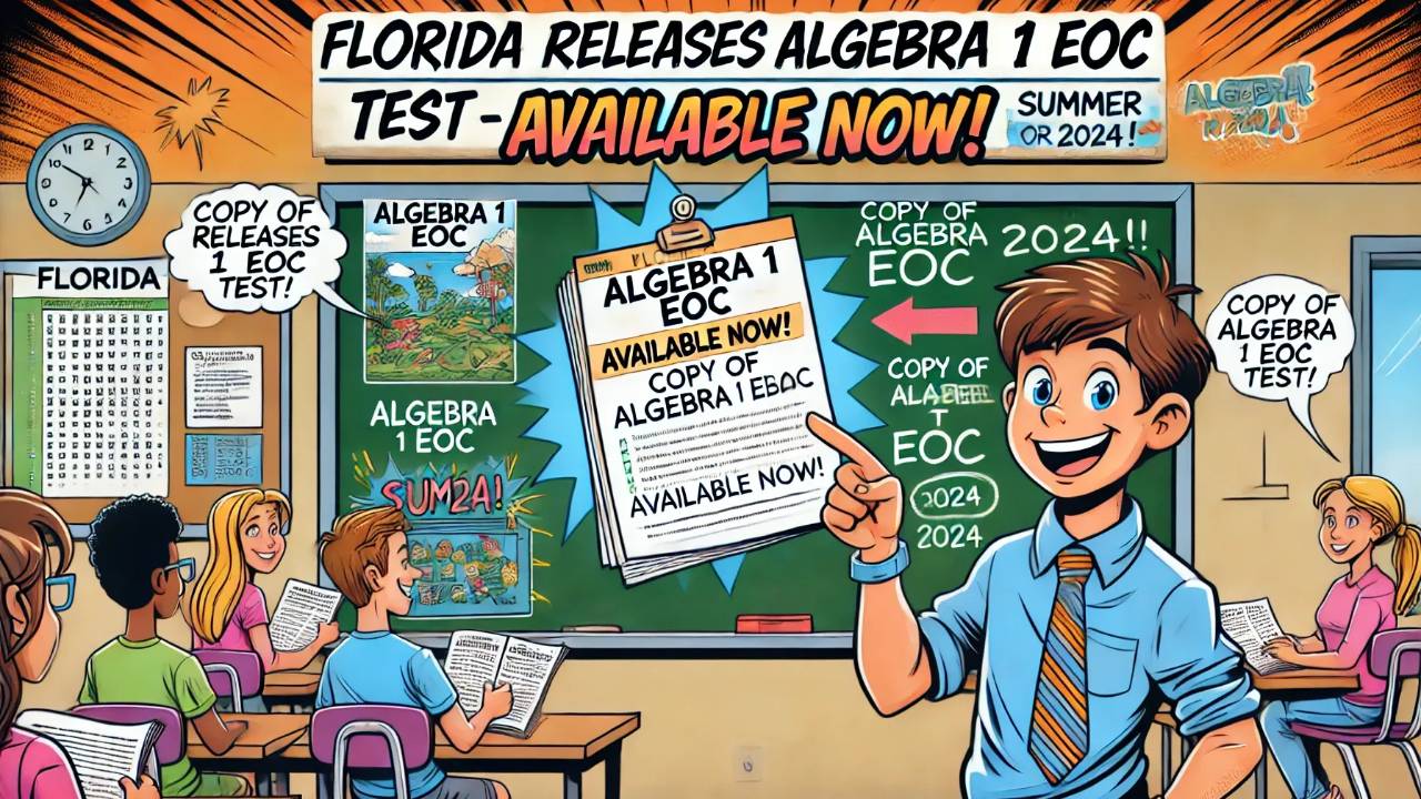Get a Copy of a Previous Algebra 1 EOC