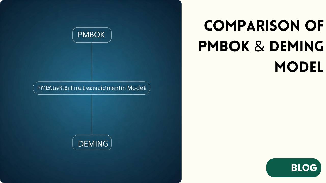 Comparison of PMBOK & Deming Model