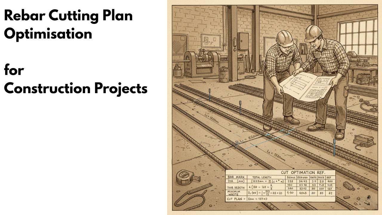 Rebar Cutting Plan Optimisation for Construction - Builder CPD