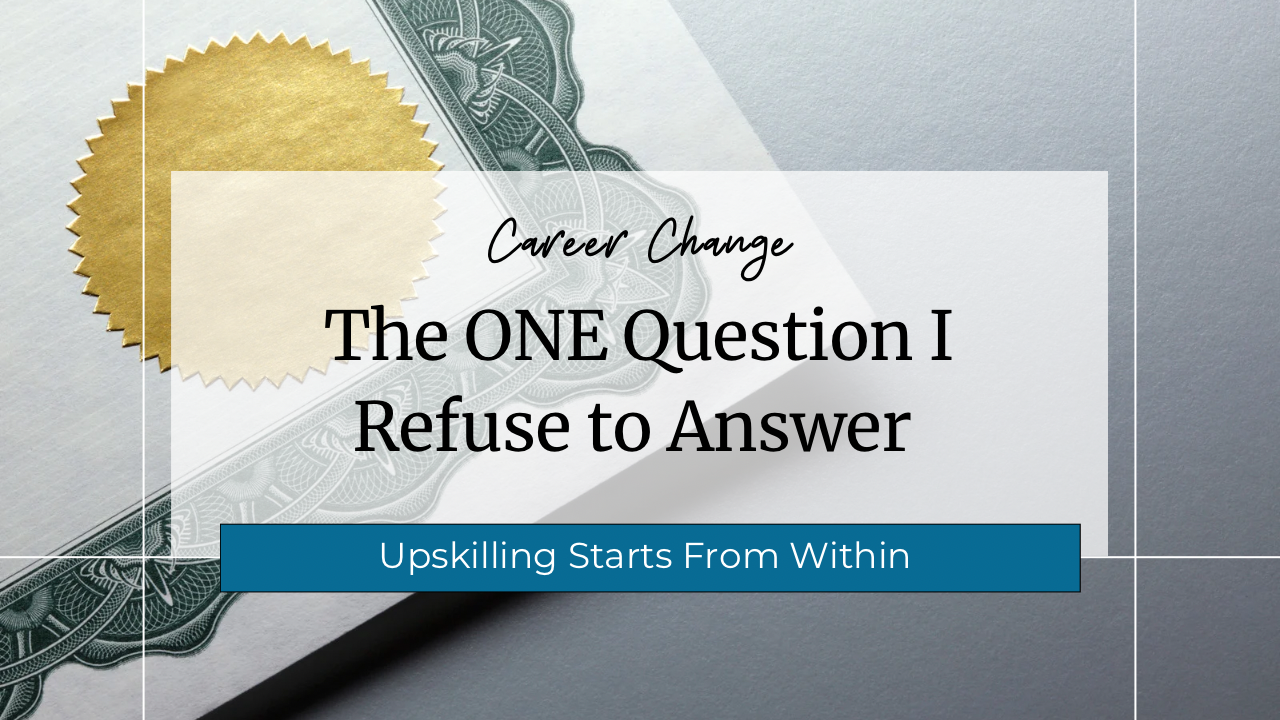 The One Question I Refuse to Answer