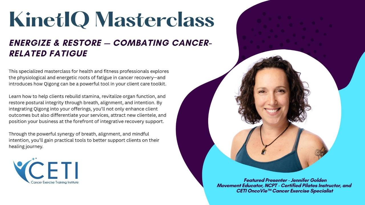 How to Combat Cancer Related Fatigue - 6 Min Intro