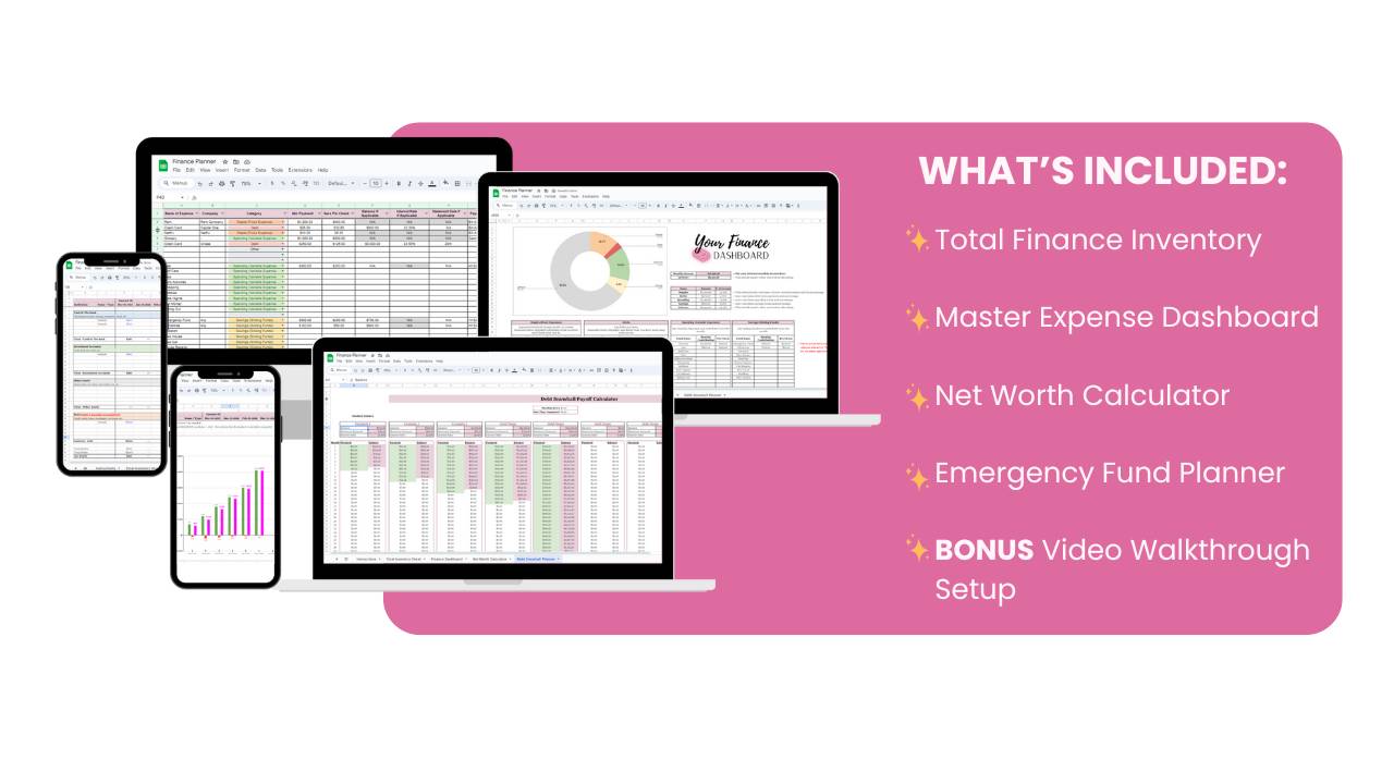 Money Mastery Planner