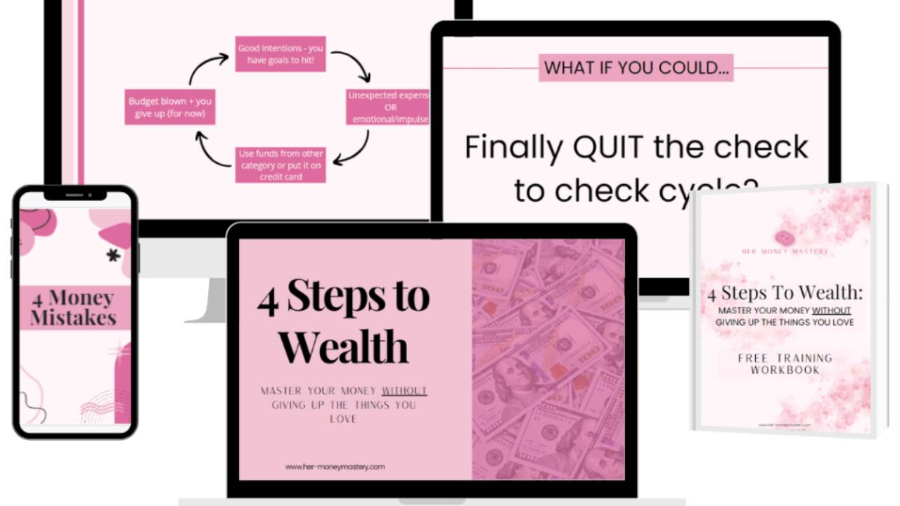 Free training: Money Reset - 4 Steps To Financial Security