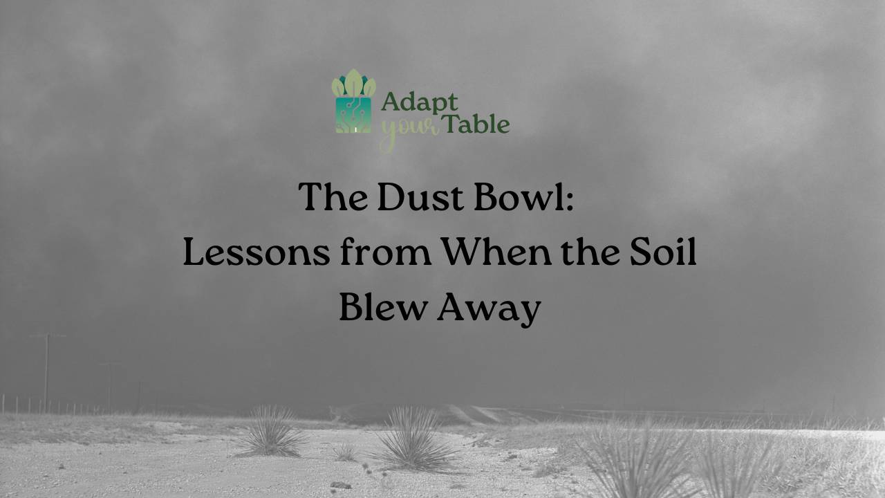 The Dust Bowl: Lessons from When the Soil Blew Away