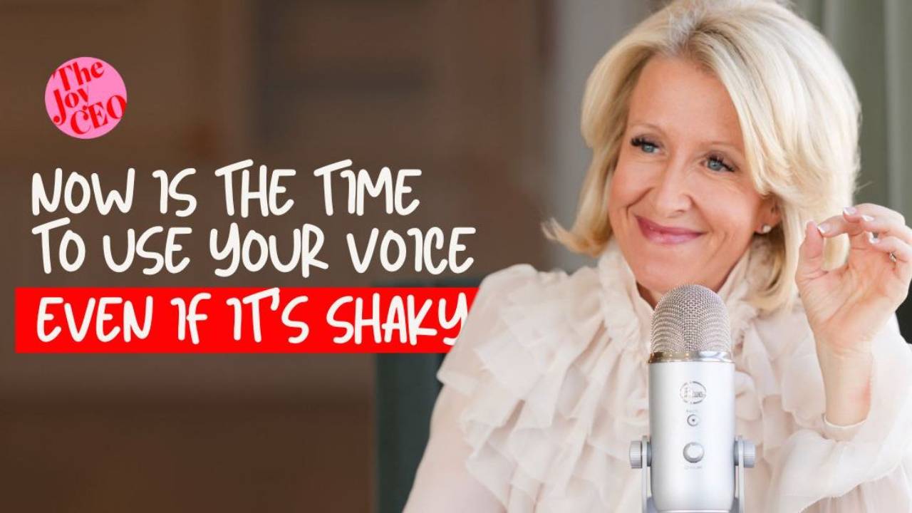 Why Now Is the Time to Use Your Voice—Even if It’s Shaky