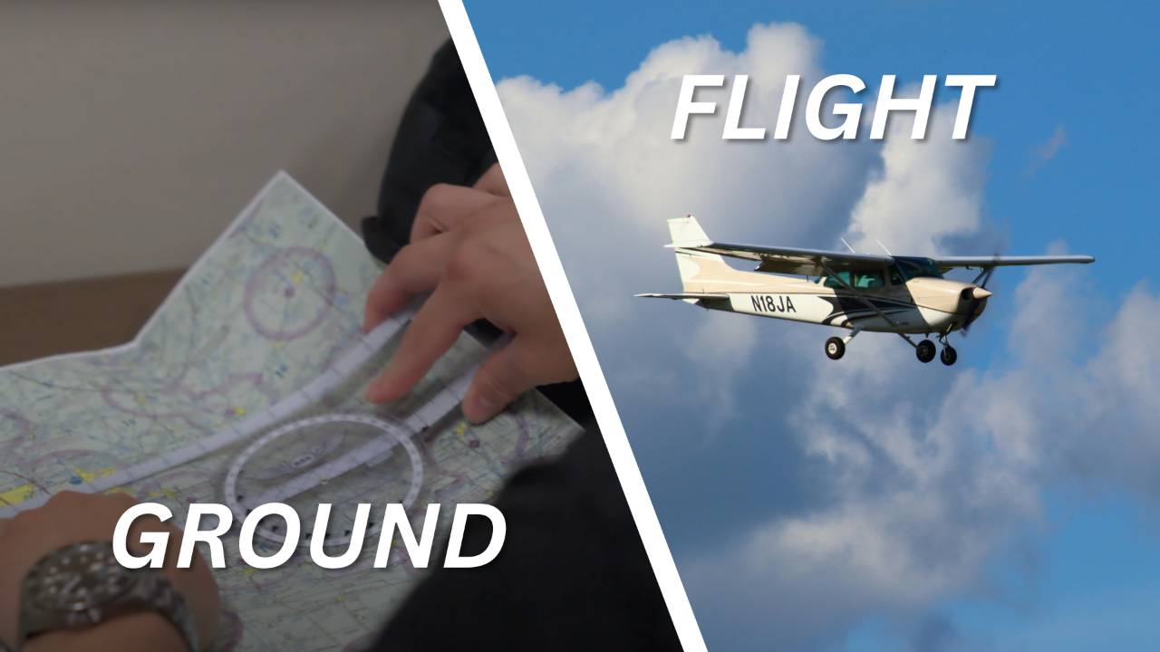 Ground Instruction vs. Flight Instruction