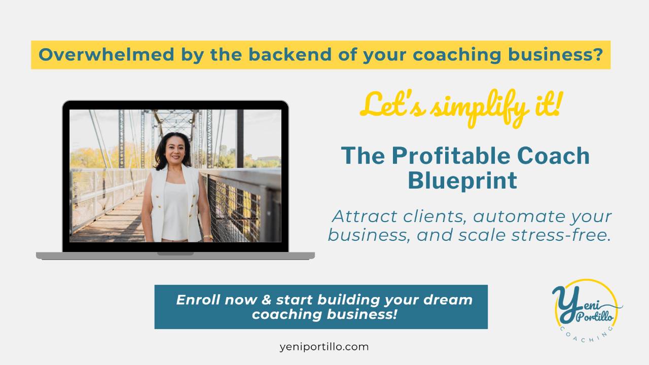 The Profitable Coach Blueprint
