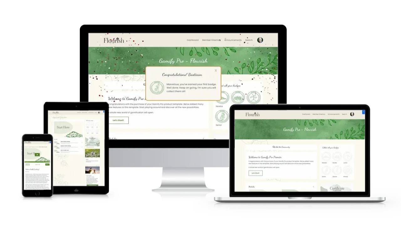 Demo Page - Gamify Pro Premier Flourish
