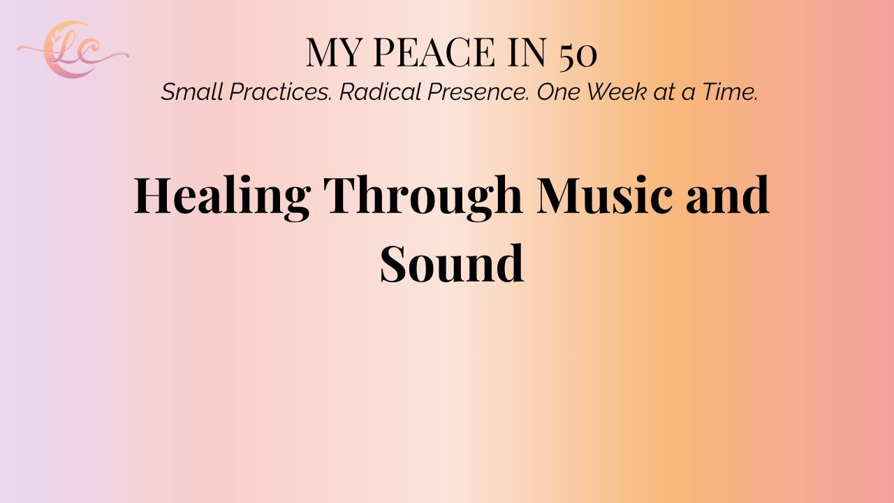 Healing Through Music and Sound