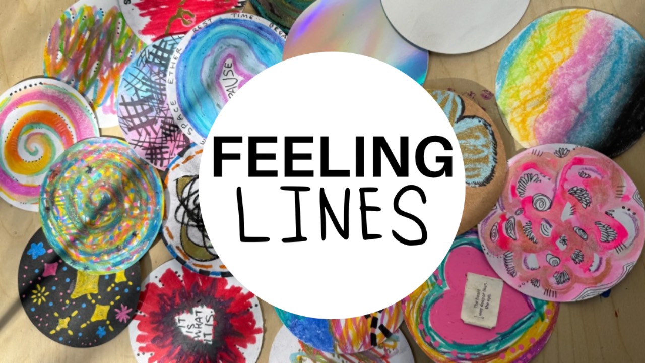 Feeling Lines | Free Guide | Art Therapy for Big Feelings