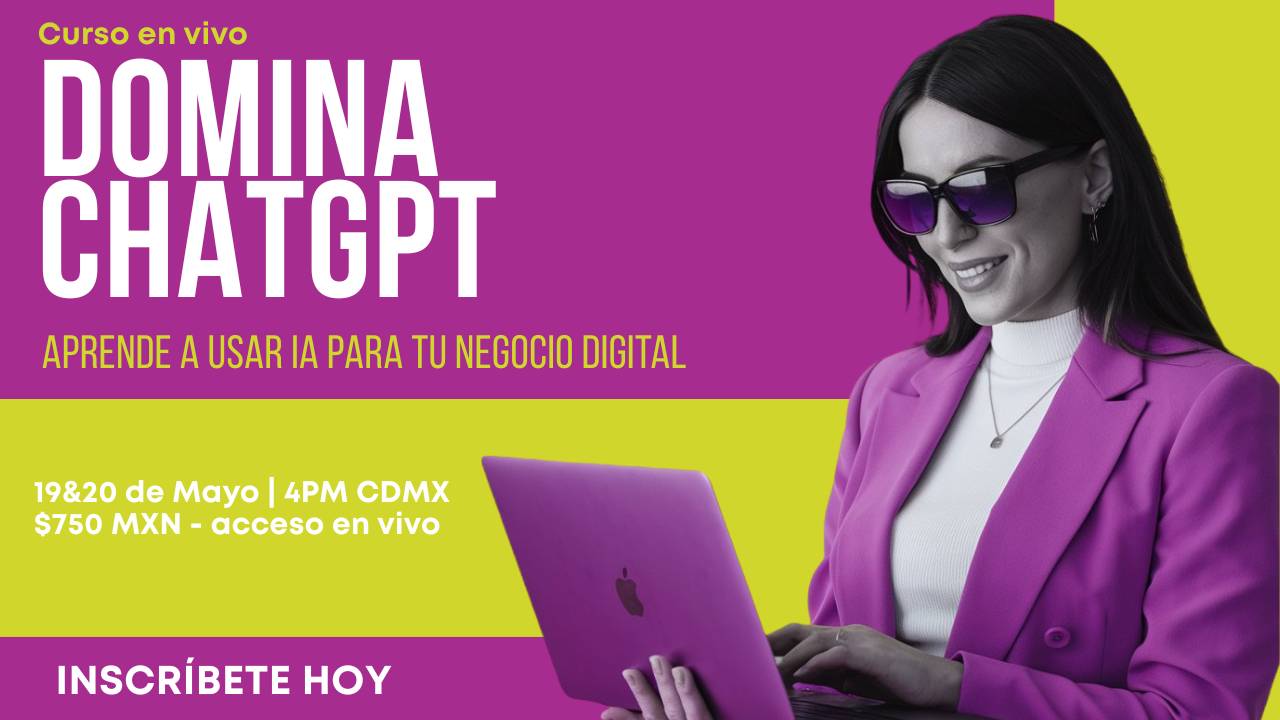 Curso Grabado: Domina ChatGPT