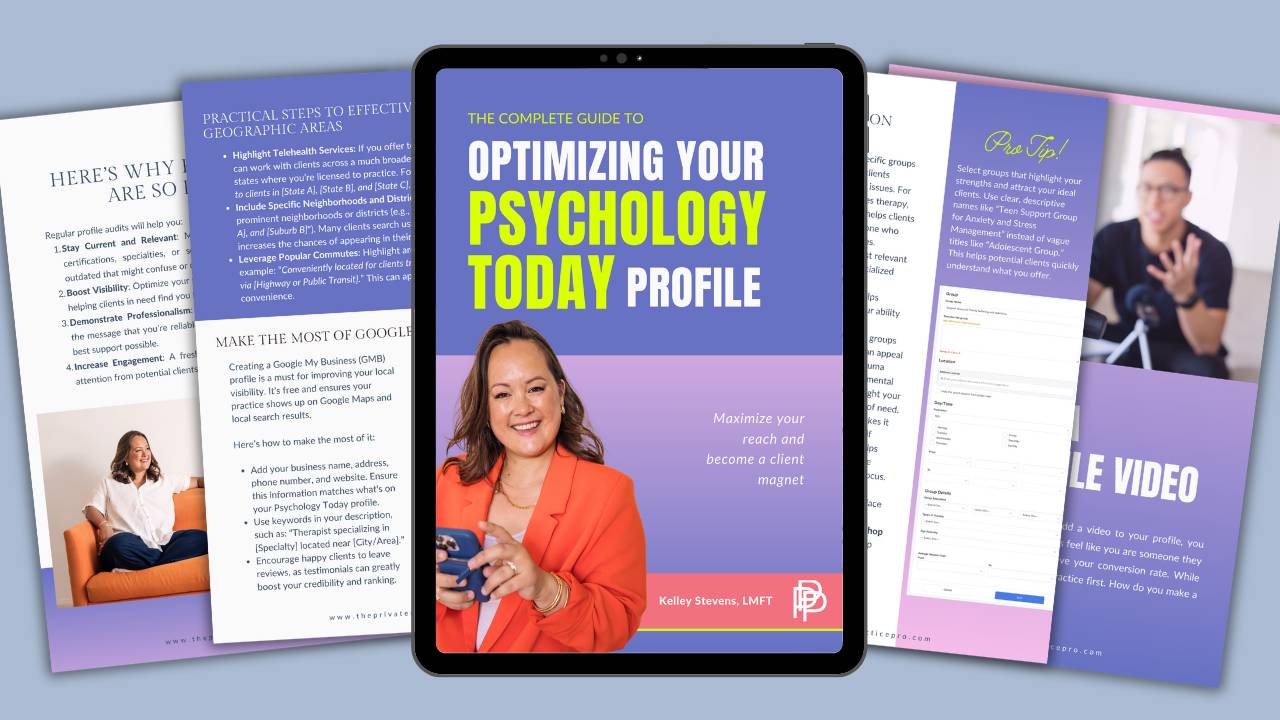 Optimize Your Psychology Today Profile & Attract More Clients