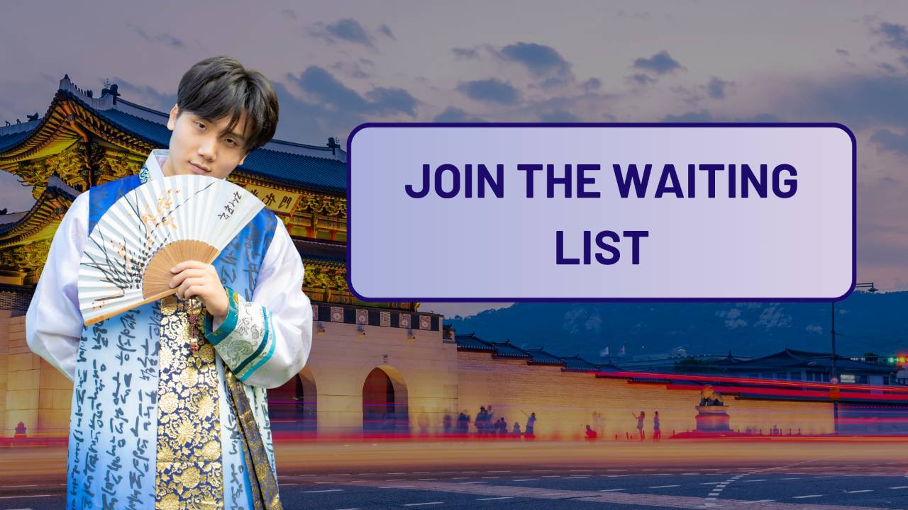 Join the waiting list for my Korean Master Courses for Beginners