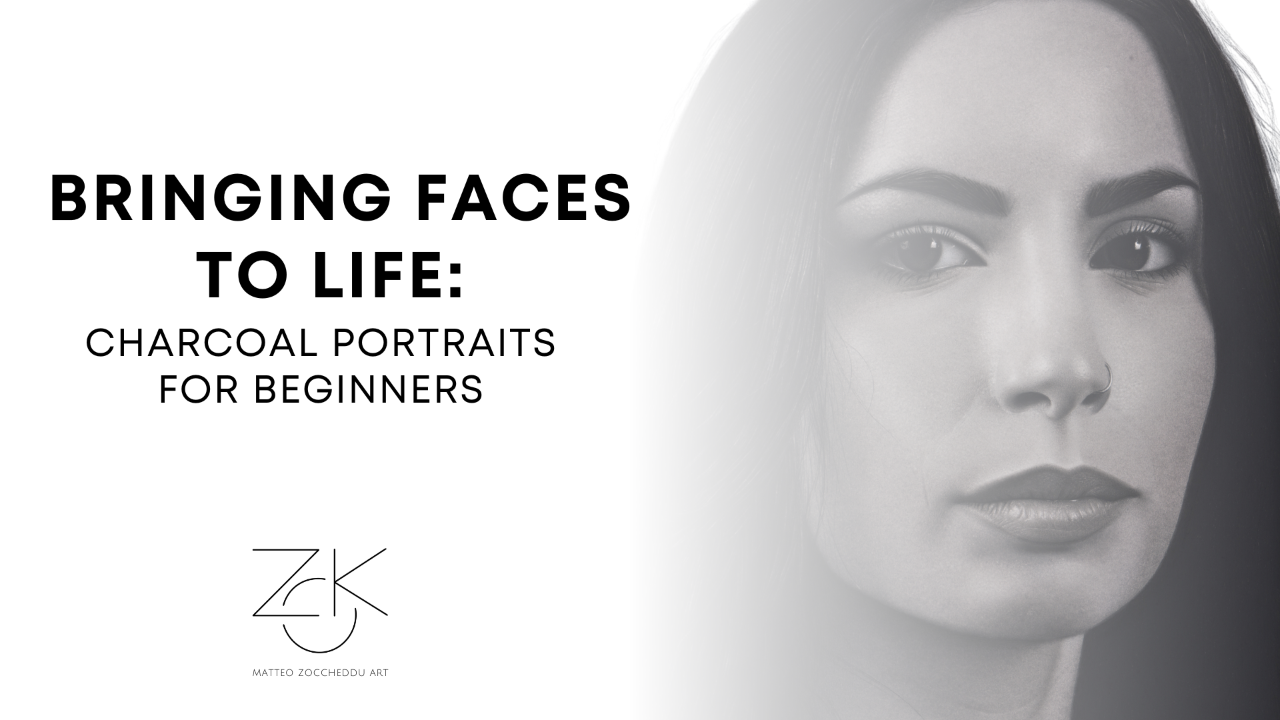 Bringing Faces to Life: Charcoal Portraits for Beginners