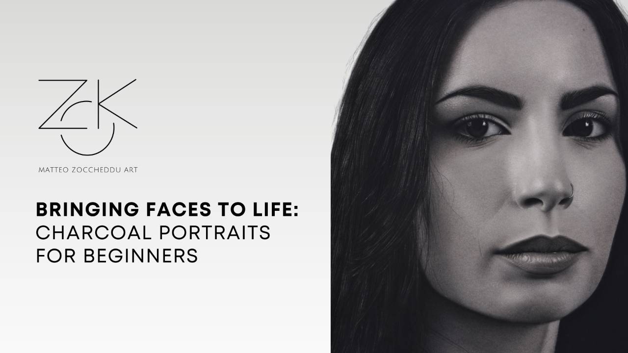 Bringing Faces to Life: Charcoal Portraits for Beginners