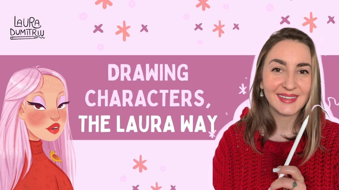 Drawing Characters, the Laura Way