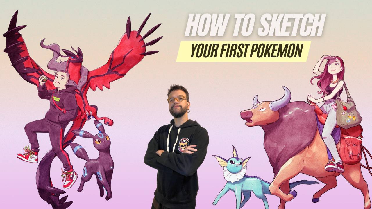 Sketching Your First Pokemon