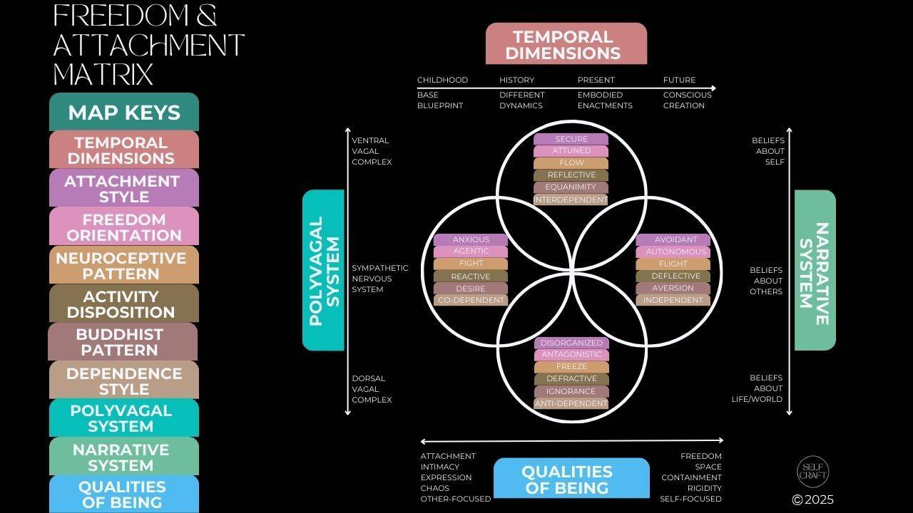 Freedom and Attachment Matrix