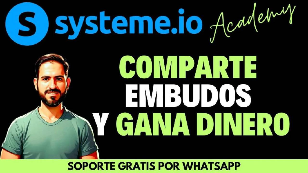 Tutorial Systeme.io: Cómo Compartir Embudos y Ganar Dinero