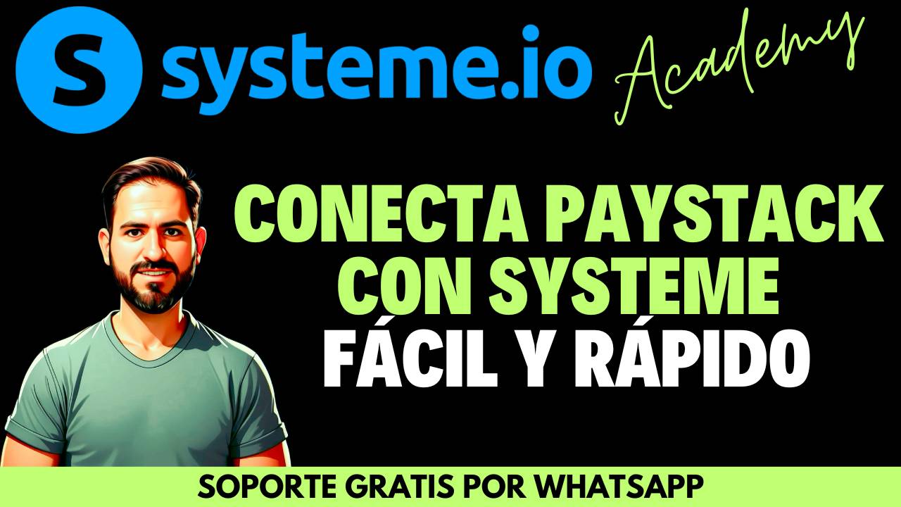 🌐 Cómo integrar Paystack con Systeme paso a paso