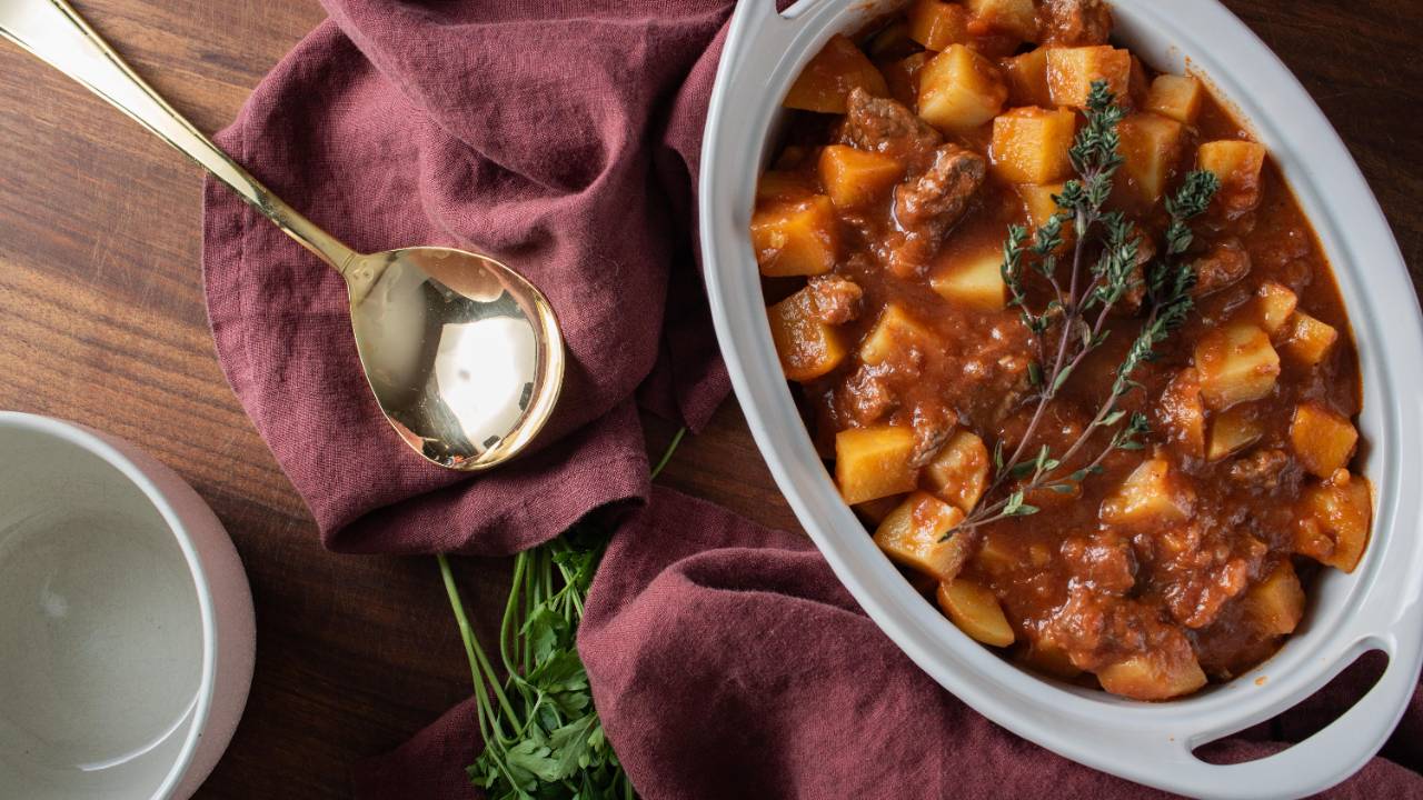Hearty Beef Stew with Root Vegetables
