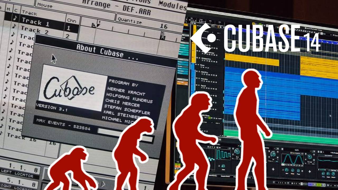 HISTORIA y EVOLUCIÓN de CUBASE [Cubase 1 - Cubase 14]