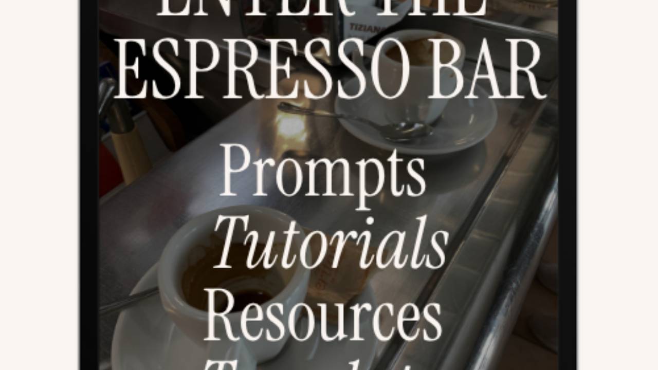 The Espresso Bar | Espresso AI Resources