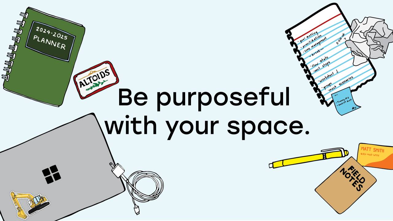 Clean Your Desk to Be More On Purpose