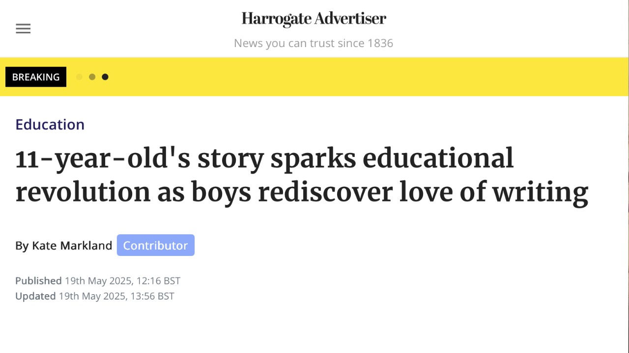 How My Son’s Story Sparked a Literacy Revolution