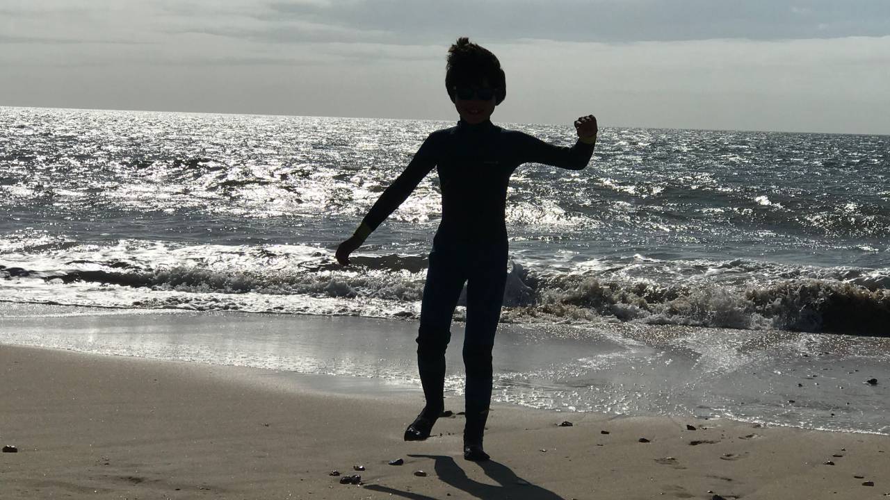 The First Sea Swim of the Season