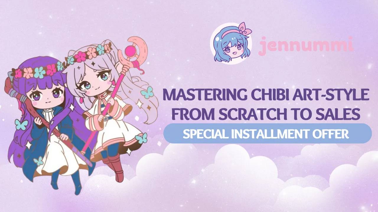 Learn to draw Chibi characters from scratch to sales