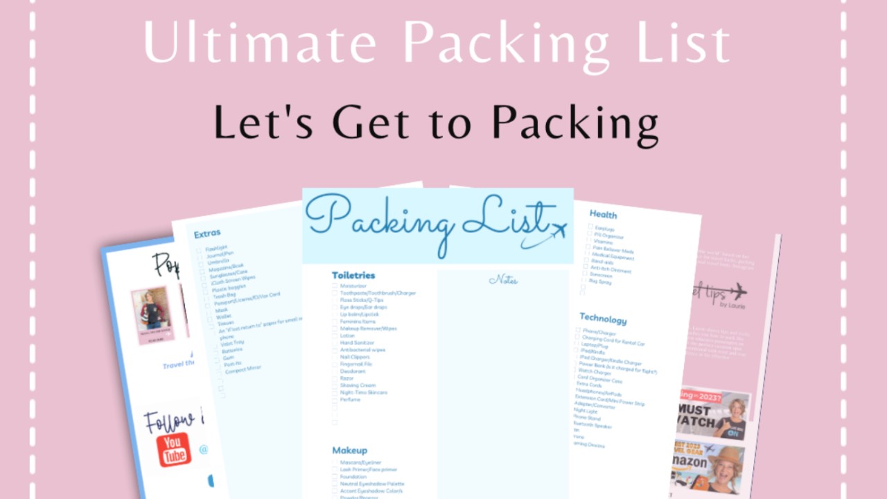 Ultimate Packing List Freebie