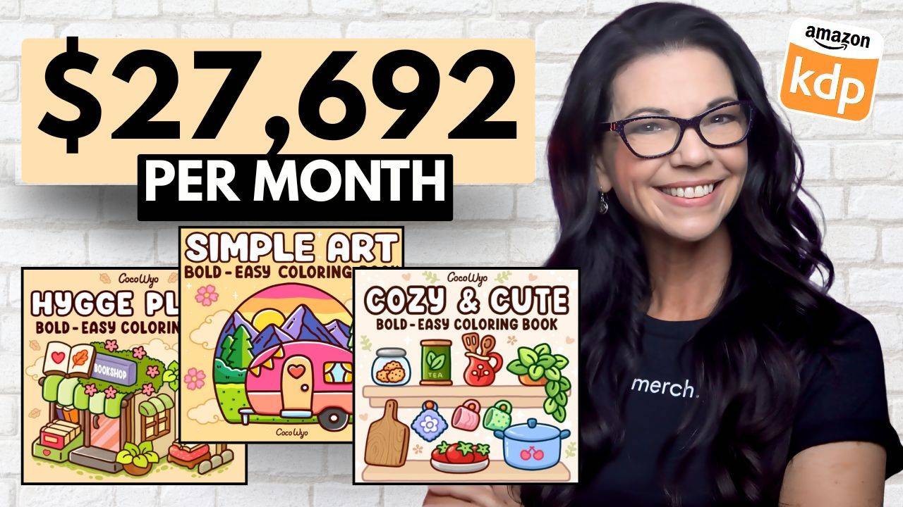 The Bestseller Blueprint: How to Create a Bold and Easy Coloring Book