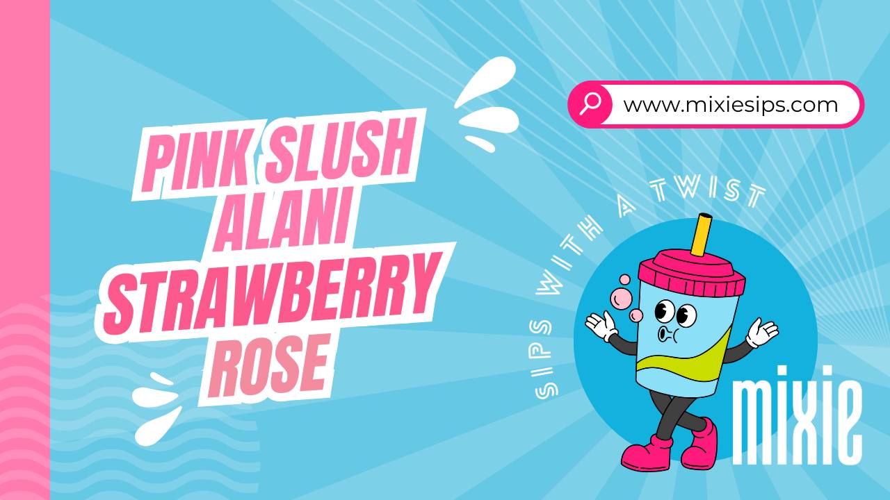 Pink Slush Alani - Strawberry, Rose