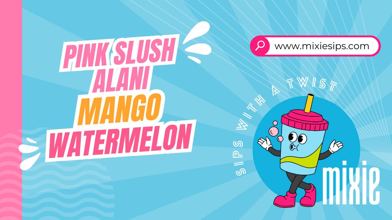 Pink Slush Alani - Mango, Watermelon