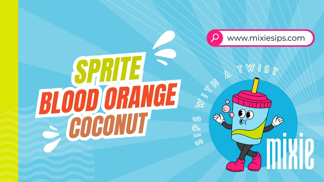 Sprite - Blood Orange, Coconut