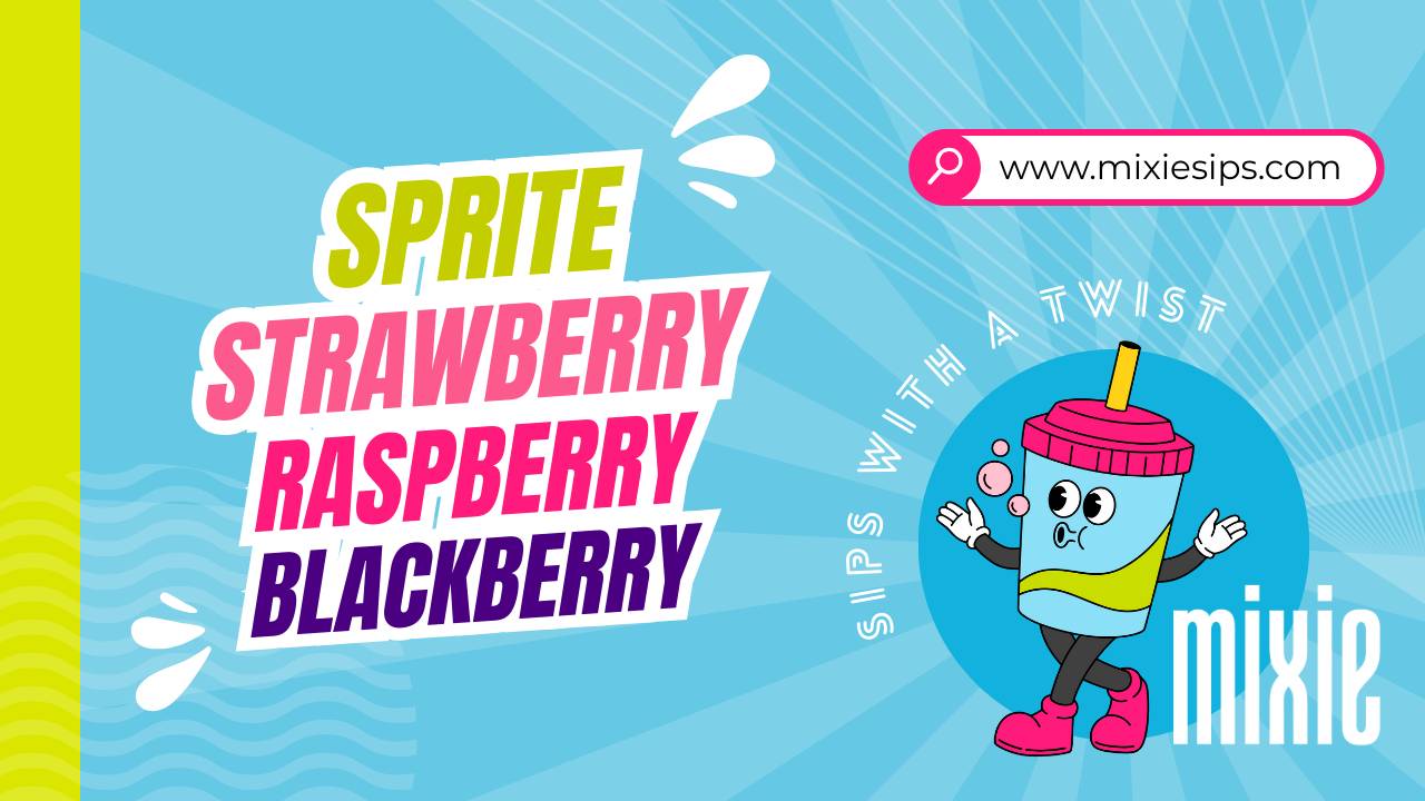 Sprite - Strawberry, Raspberry, Blackberry