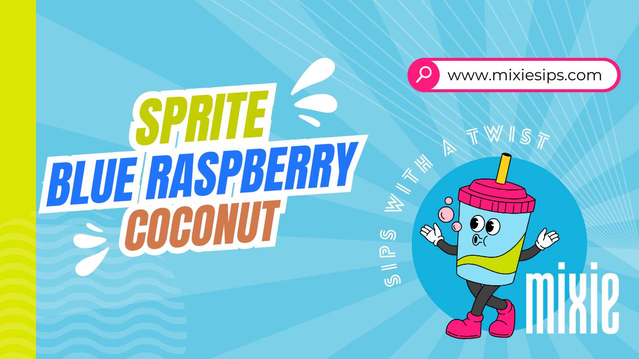 Sprite - Blue Raspberry, Coconut