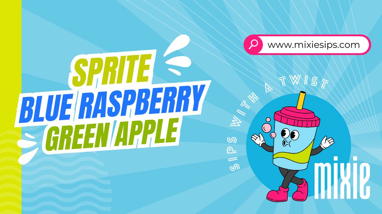 Sprite - Blue Raspberry, Green Apple
