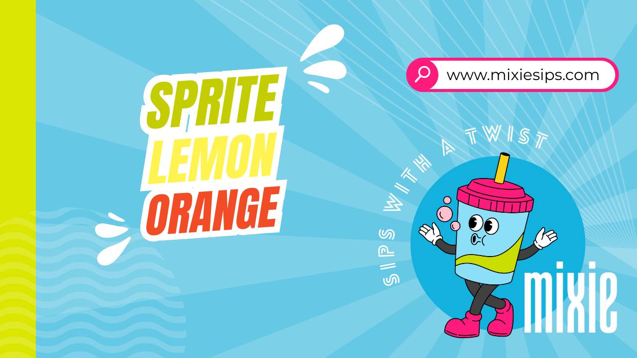 Sprite - Lemon , Orange