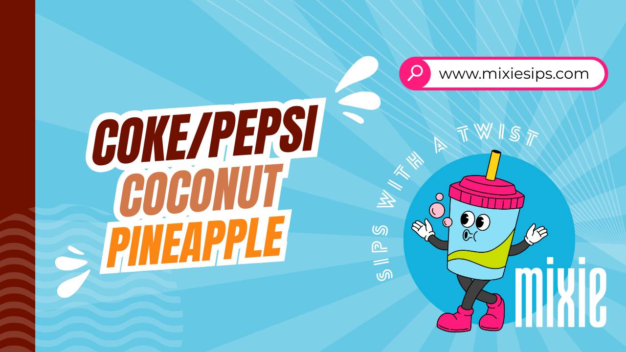 Coke/Pepsi - Coconut, Pineapple