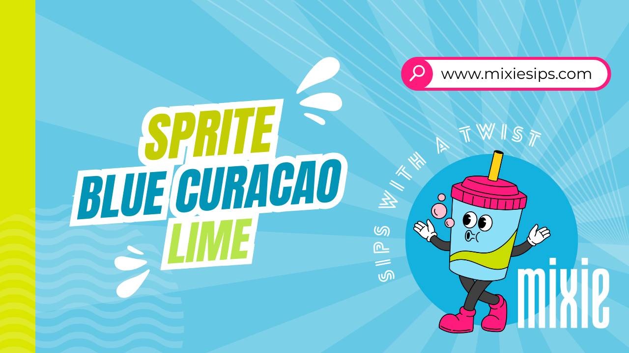 Sprite - Blue Curacao, Lime