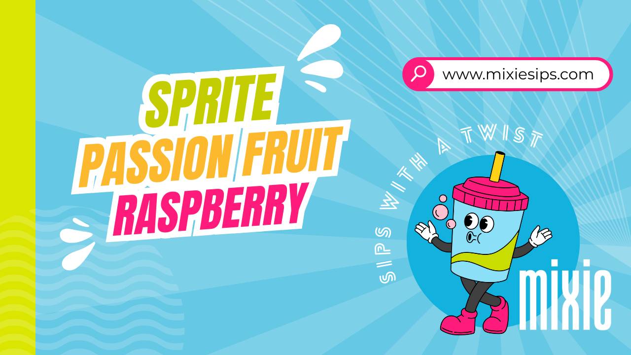 Sprite - Passion Fruit, Raspberry