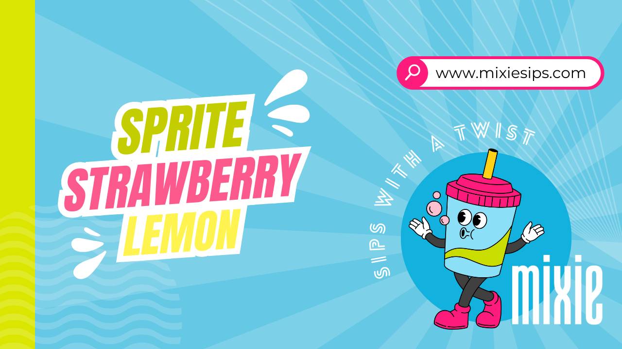 Sprite - Strawberry, Lemon